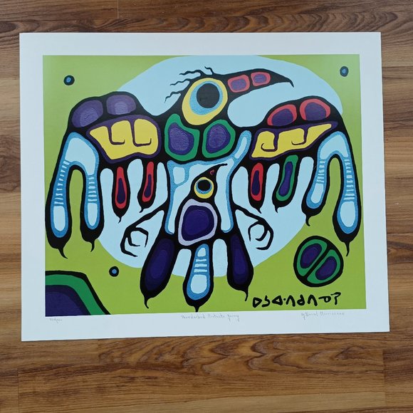 Norval Morrisseau | Art | Norval Morrisseau Art Print Le Thunderbird ...